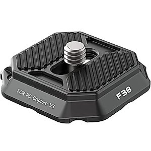 Ulanzi New Version F38 Quick Release Plate 2-in-1, FALCAM F38 Quick Release System QR Plate Camera Tripod Mount Adapter Compatible with PD and F38 (New Version Top Plate, Base Mount NOT Include)