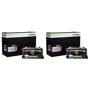 Lexmark 50F0Z00 Return Program Imaging Unit 2-Pack for MX410, MX510, MX610