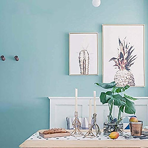 Teal Contact Paper Teal Wallpaper Peel and Stick Wallpaper Solid Color Wall Paper Covered Self Adhesive Wallpaper Removable Teal Shelf Liner Drawer Liner Vinyl Film 17.7"x78.7"