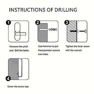 MYCENSE 6X Heavy Duty Double Prong Coat Hooks Entryway s, with 12 Screws for Bath Towel, Jacket, Hat, Scarf, Towel, Silver