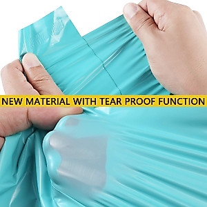 UCGOU Poly Mailers 19x24 Inch Teal 50 Pack Extra Large Shipping Bags Strong Thick Mailing Envelopes Self Seal Adhesive Waterproof and Tear Proof Boutique Postal for Clothing Quilt and More