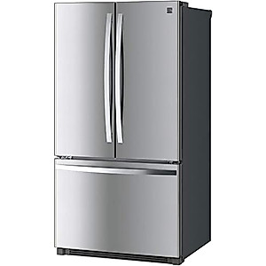 Weiting 26.1 cu.ft. Non-Dispense French Door Refrigerator with Active Finish, cu. ft, Fingerprint Resistant Stainless Steel