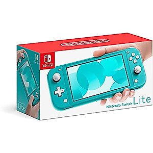 Nintendo Switch Lite Hand-Held Gaming Console - Turquoise (HDH-001) (Renewed)