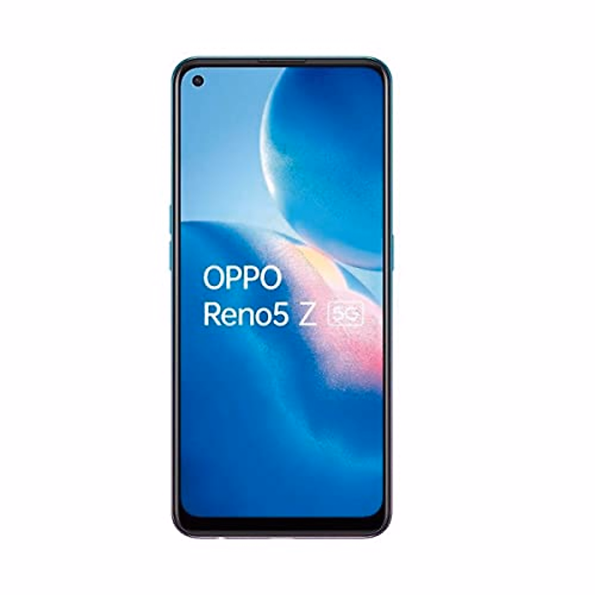 OPPO Reno5 Z Dual-SIM 128GB ROM + 8GB RAM (GSM Only | No CDMA) Factory Unlocked 5G Smartphone (Cosmo Blue) - International Version
