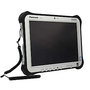 Panasonic Toughpad G1, FZ-G1 MK4, Intel Core i5-6300U @2.40GHz, 10.1" Multi Touch + Digitizer, 256GB SSD, 8GB, Bar code Reader, Webcam, Rear Cam, Win10 Pro (Renewed)