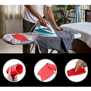 SAMZAREULO Multipurpose Silicone Iron Rest Pad for Ironing Board Hot Resistant Mat