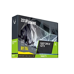 ZOTAC GeForce GTX 1660 Ti Gaming Dual Fan Graphics Card - 6 GB
