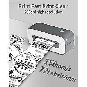 Phomemo Thermal Label Printer, Shipping Label Printer, Desktop Label Printer for Mac Windows Chromebook, Thermal Printer Compatible with Amazon, Ebay, Shopify, Etsy, UPS, FedEx, DHL