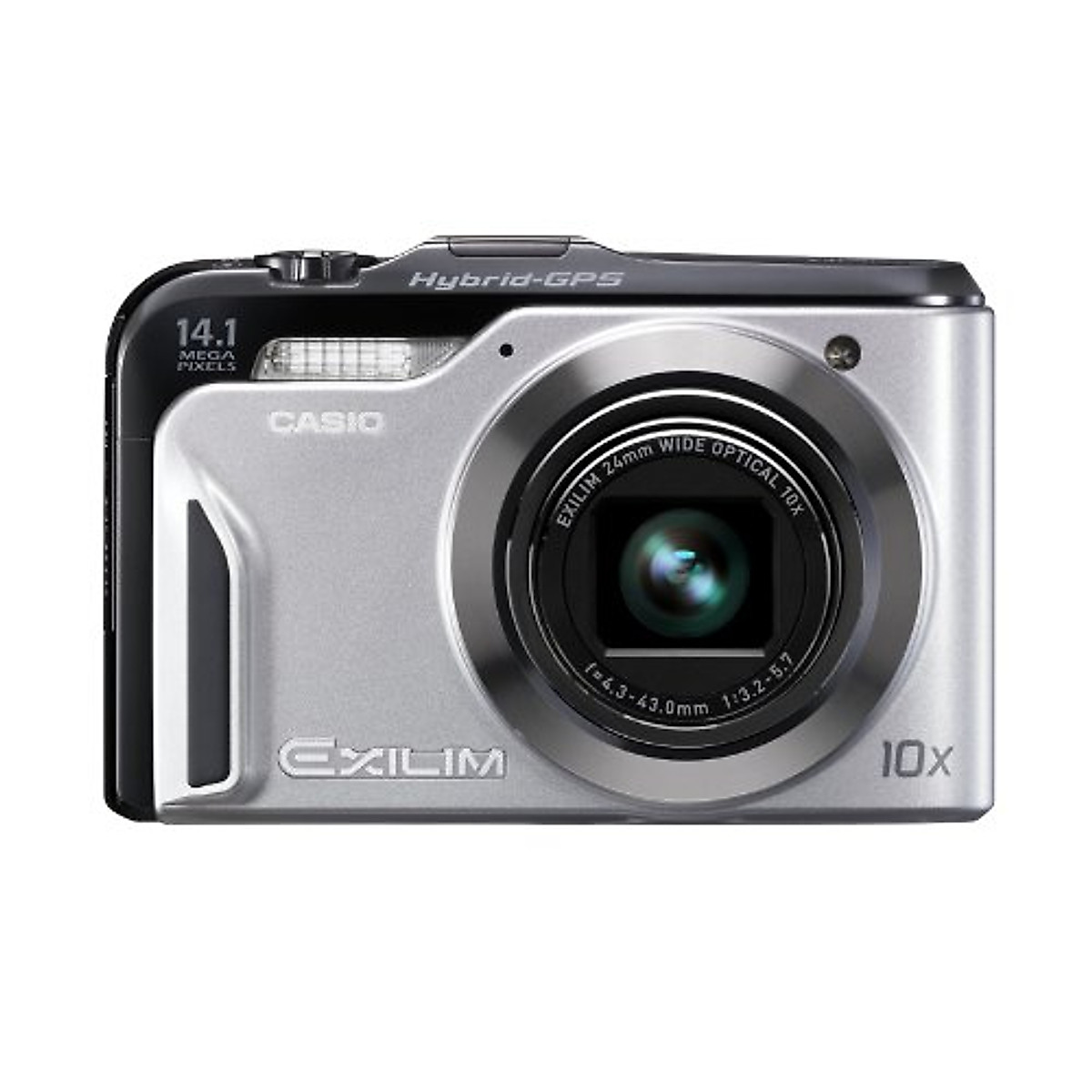 Casio Exilim EX-H20G 14 MP, 10x Optical Zoom Compact Digital Camera (Silver)
