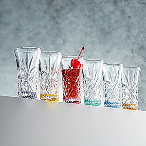 Godinger Shot Glasses Set, Shot Glass Shooters - Dublin Crystal, Set of 6