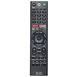 RMF-TX200U Voice Replaced Remote fit for Sony TV XBR-43X800D XBR-49X800D XBR-55X850D XBR-65X850D XBR-75X850D XBR-85X850D XBR-55X930D XBR-65X930D XBR-75X940D XBR-65Z9D XBR-75Z9D XBR-100Z9D