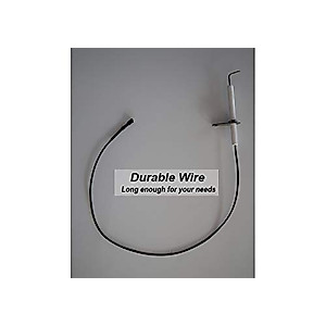 BBQ Future 4 Pack Grill Ignitor Wire Kit & Ignition Electrode for Charbroil 640-01303702-3, Kenmore 146.16222010, 146.23673310, 146.23678310, 640-05057375-7, 640-064463383