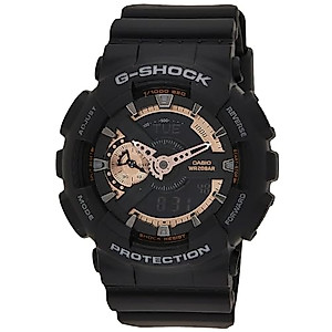 Casio Men's GA110RG-1A G-Shock Black Watch