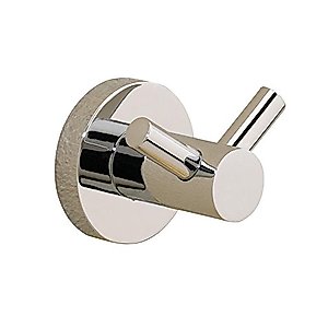 Valsan Porto Wall Mounted Double Hook Finish: Chrome
