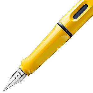 Lamy Safari Fountain Pen, Yellow Fine Nib (L18F)