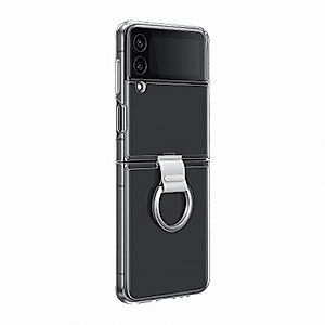 SAMSUNG Galaxy Z Flip4 Official Clear Cover with Ring Transparent