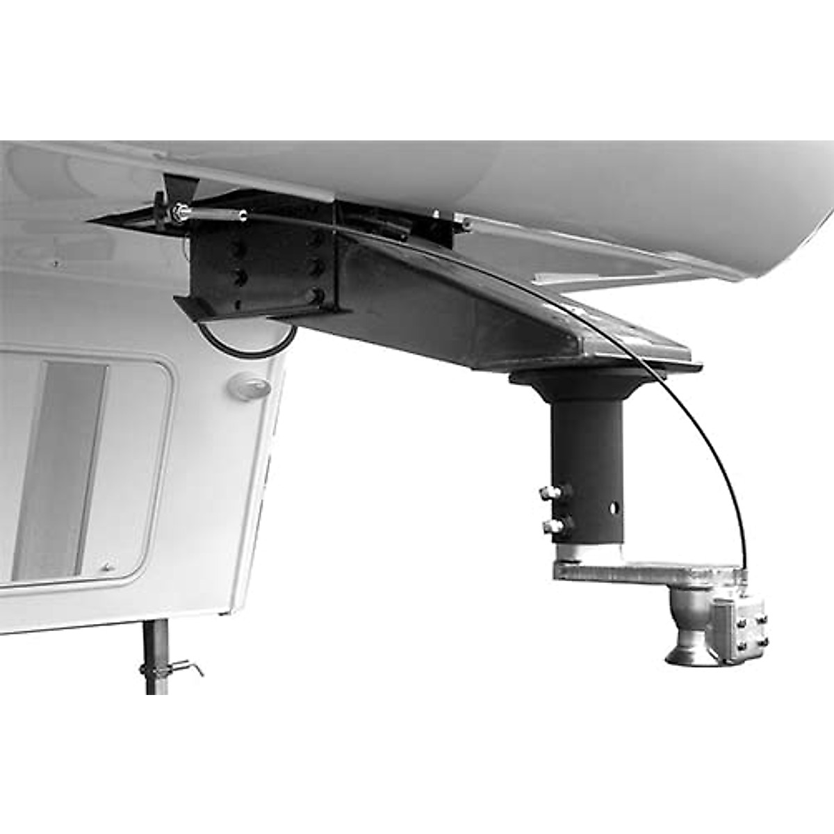 ANDERSEN HITCHES | Ranch Hitch Accessories | up to 24,000 lbs with 6,000 lbs tongue weight | Universal Ranch Hitch Adapter with 8in Offset | 3139