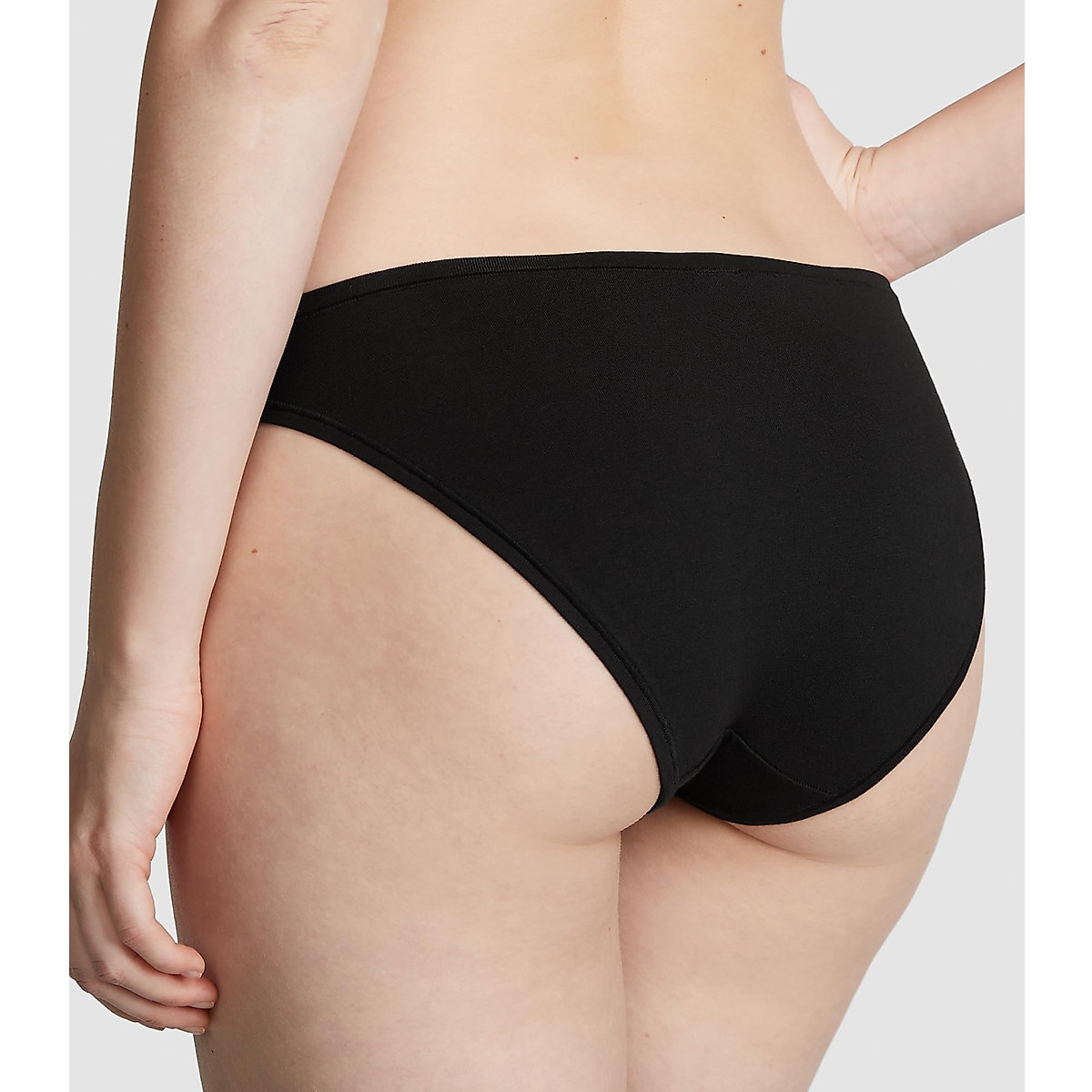 Victoria's Secret PINK Women's Cotton Bikini Underwear, Panties for Women, Love Pink Logo, (XL)