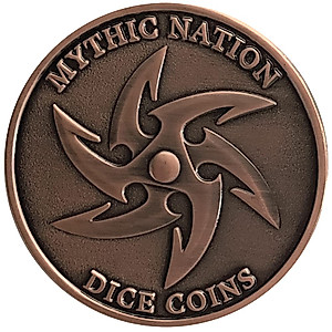 Mythic Nation d4 Kali Hindu Goddess RPG Dice Coin