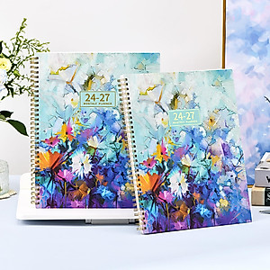 2024-2027 Monthly Planner - 3 Year Monthly Planner 2024-2027, JUL 2024 - JUN 2027, 2024-2027 Calendar Planner with 36 Monthly Tabs, Notes Pages, Inner Pocket, Great for Long-Term Planning