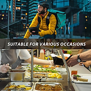 Norme 100 Pack 30 oz Paper Take out Boxes Disposable Black Take out Food Containers, Paper Food Boxes for Restaurant, Catering, Party and Gift Boxes