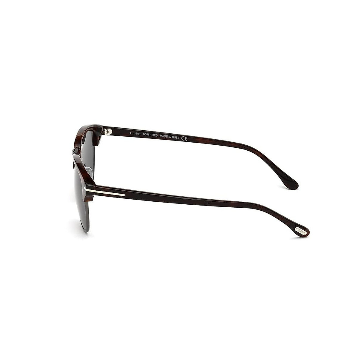 Sunglasses Tom Ford FT 0248 Henry 52A Gunmetal, Dark Havana/Smoke Lenses