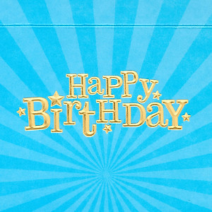 Hallmark 50th Birthday Card (Here's to Fifty)