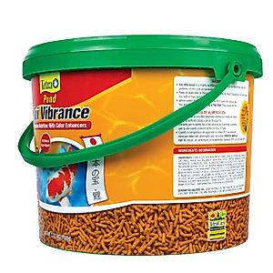 TetraPond Koi Vibrance, Soft Sticks, Easy to Digest Floating Pond Food, 3.31 lbs