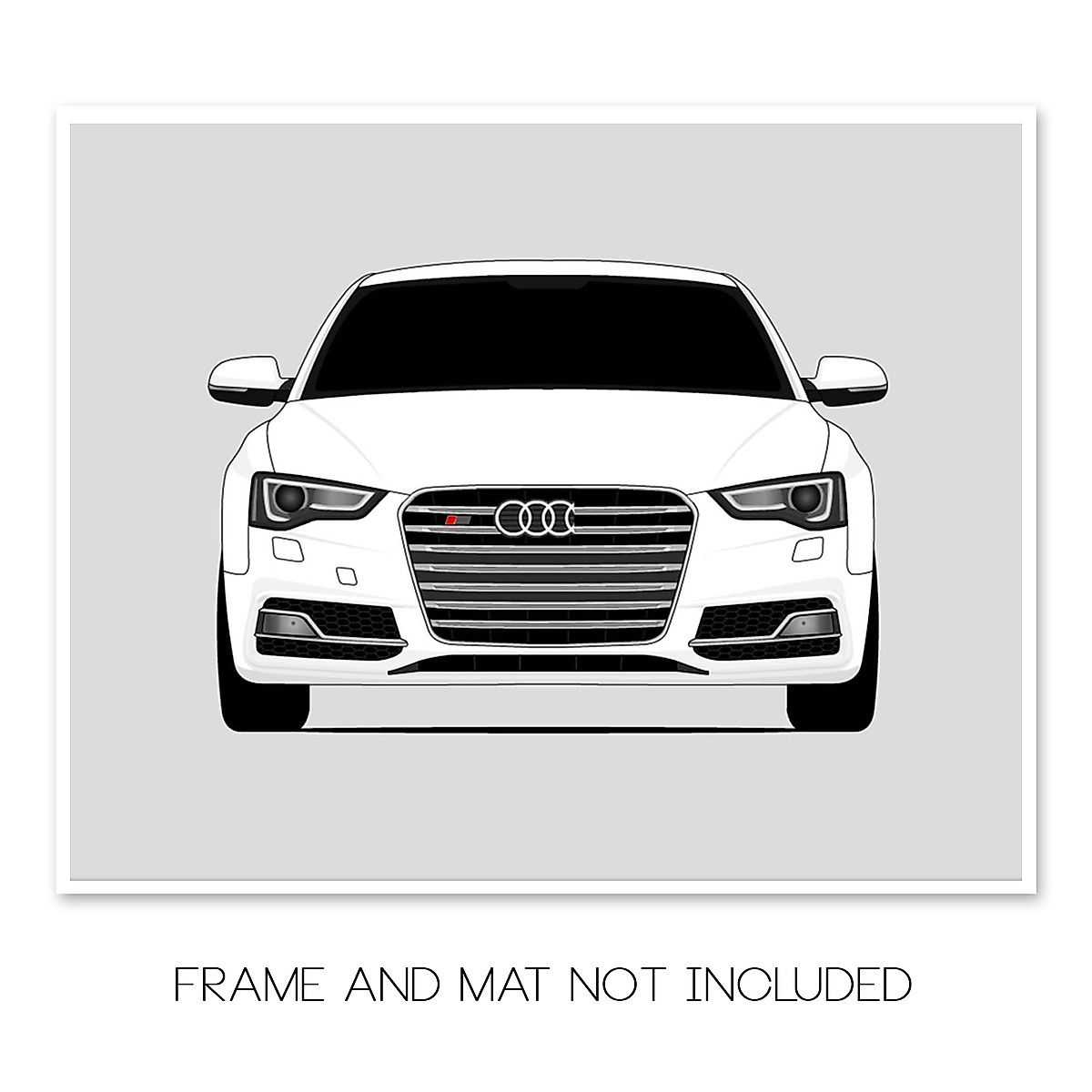 Custom Car Posters Audi S5 Sportback (2012-2016) Print Wall Art Decor Handmade - 8x10" Satin Print (Unframed)