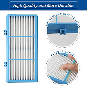 Gazeer 10 Pcs True HEPA Replacement Filters for Holmes Aer1 Series Total Air Filter Replacement Filters for HAPF30AT and HAP242-NUC