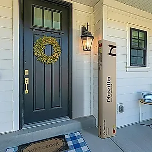 Novilla Metal Platform Bed Frame, Wood Slat Support, No Box Spring Needed, Easy Assembly, Black, King