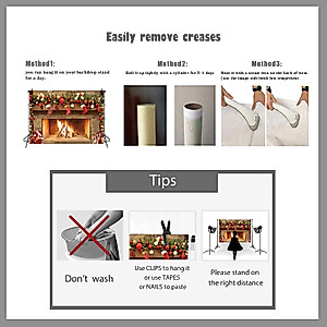 LTLYH 5x3ft Burning Firewoods Photography Backdrop Winter Christmas Fireplace Flaming Woods Background for Kids Children Family Camping Barbeques Party Decor 237…