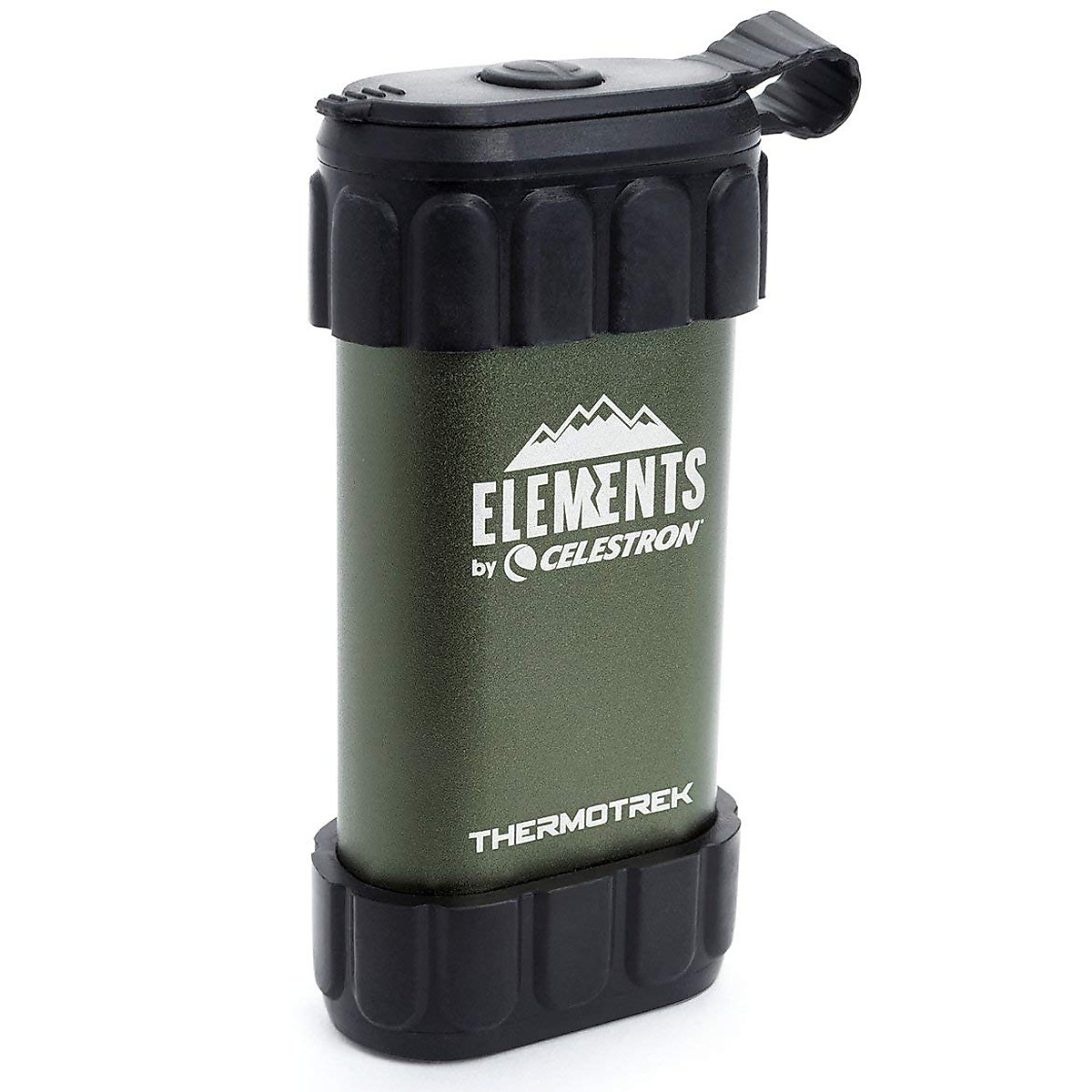 Celestron – Elements ThermoTank Hand Warmer – Scent-Free Heat – Ergonomic Chemical-Free Rechargeable Hand Warmer – 6 Hours of Continuous Heat