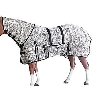 HILASON 69 Inches Horse Fly Sheet Ultra Violet Rays Protect Mesh Bug Mosquito Summer Spring | Fly Sheet | Horse Turnout Sheet | Fly Sheet for Horses | Bug and Mosquito Protection | Fly Sheet for Horse