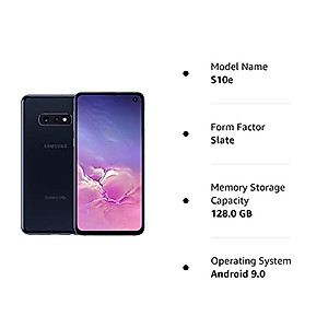 Samsung Galaxy S10e SM-G970U 128GB 6GB RAM US Version - Prism Black