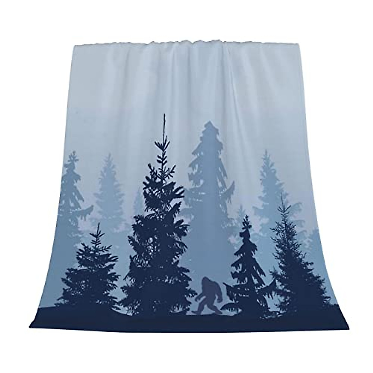 Ruxacty Bigfoot Sasquatch Blanket Bigfoot Gifts Sasquatch Gifts 60" X 50"