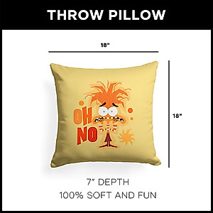 Northwest Inside Out Pillow, 18" x 18", Oh No Oh No