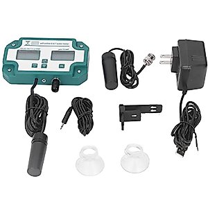 Water Quality Meter High Precise Water Quality Detector 6 in 1 PH TDS EC SG Salt Temperature Tester Continuous Monitor Meter