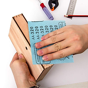 Kalimba DIY Kit 17 Key Make Your Own Kit with Manual Tools Tuner Hammer (MI2771)