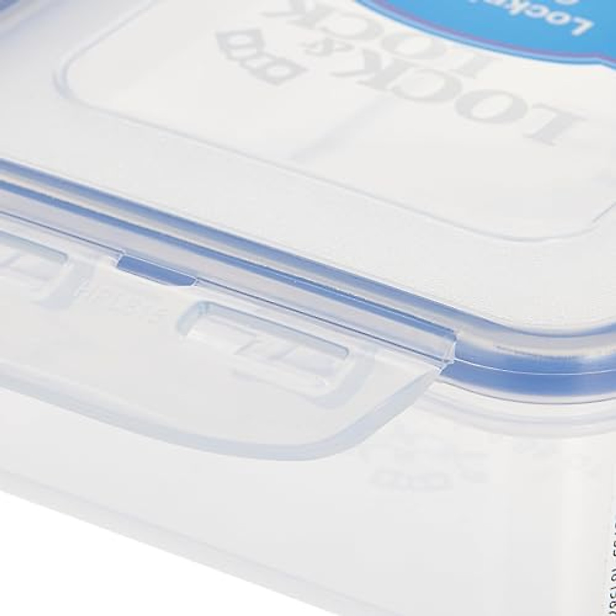 Lock&Lock 19-Fluid Ounce Rectangular Food Container, Short, 2.3-Cup