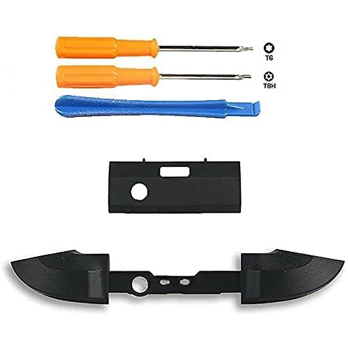 Ambertown LB RB Bumpers Buttons Trigger Button Guide Surround on/Off Button for Xbox Series S X Controller Replacement (LB RB Bumpers Buttons + Tools)