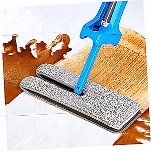Floor Cleaner Mop 2pcs Floor Cleaner mop Floor mops Cleaning mops Push mop Cloth dust Cloth Double Sided mop Cloth mop Accessories Cleaning Tool Cleaning Cloth Flat