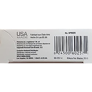 Personna Double Edge Razor Blades in White Wrapper 100 count