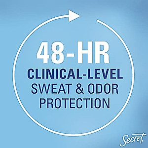 Secret Derma+ Invisible Gel Antiperspirant & Deodorant, Cooling With Vitamin B5 + Aloe, 48 Hr., 2.5 Oz