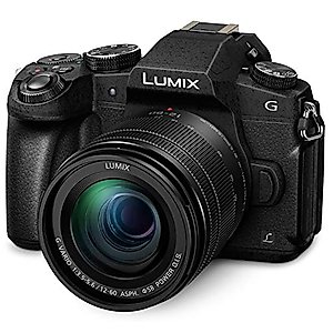 Panasonic LUMIX G85 4K Digital Camera, 12-60mm Power O.I.S. Lens, 16 Megapixel Mirrorless Camera, 5 Axis In-Body Dual Image Stabilization, 3-Inch Tilt and Touch LCD, DMC-G85MK (Black)