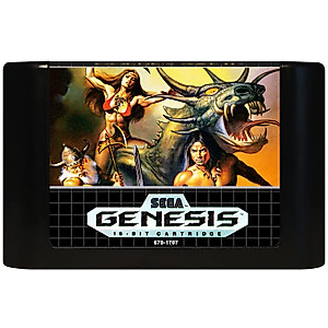 Golden Axe II (Sega Genesis / Mega Drive) – Reproduction Video Game Cartridge