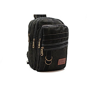 Bags For Women Water Resistant Cross Body Bag Purses For Women Sling Bag For Women Fanny Pack Crossbody Bags For Women Mini Bag Crossbody Fanny Packs For Women (Black Backpack)