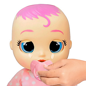 Cry Babies Newborn Coney - Interactive Baby Doll with 20+ Baby Sounds, Girls & Kids Age 18M and Up