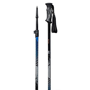 Whitewoods New Appalachian Telescopic Cross Country Snowshoe Hiking 2 Pc Fastlock Ski Poles