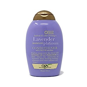 Ogx Conditioner Lavender Platinum Tone Reviving 13 Ounce (385ml) (3 Pack)
